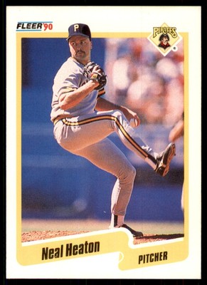 1990 Fleer Neal Heaton Baseball Cards #468 | eBay