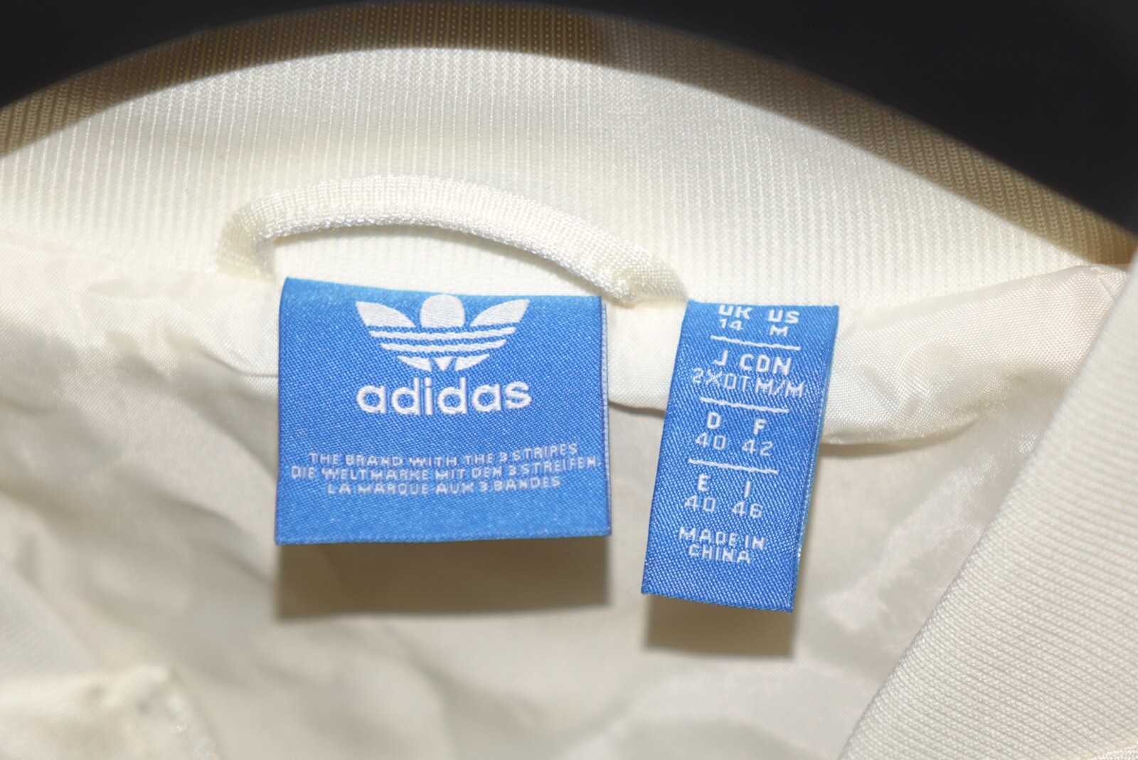 adidas Track Striped Jacket RN 88387 Ca 40312 Size L for sale online ...