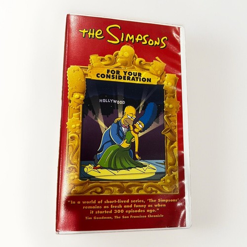 The Simpsons VHS Award Screener Fox Rare Promo 2003 FYC For Your ...