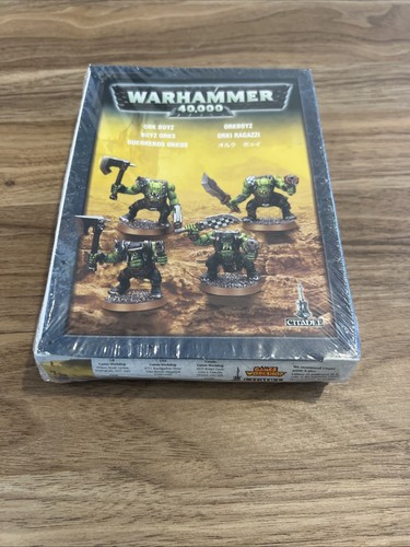Games Workshop Warhammer 40k Orks Ork Boyz x4 BNIB New Boxed ...