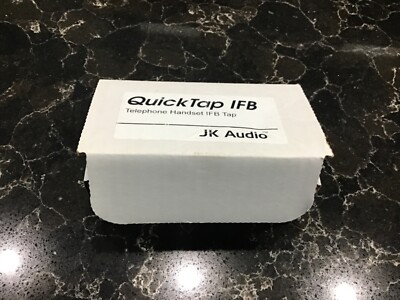 JK Audio QuickTap IFB Telephone Handset IFB Tap - NEW, open box | eBay