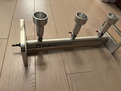 Pall Corporation Gelman Sciences Funnel Filter Vacuum Manifold 3-port ...