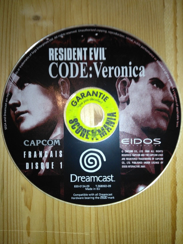 RESIDENT EVIL CODE VERONICA CD1 only FRANCAIS PAL EIDOS WORKS | eBay