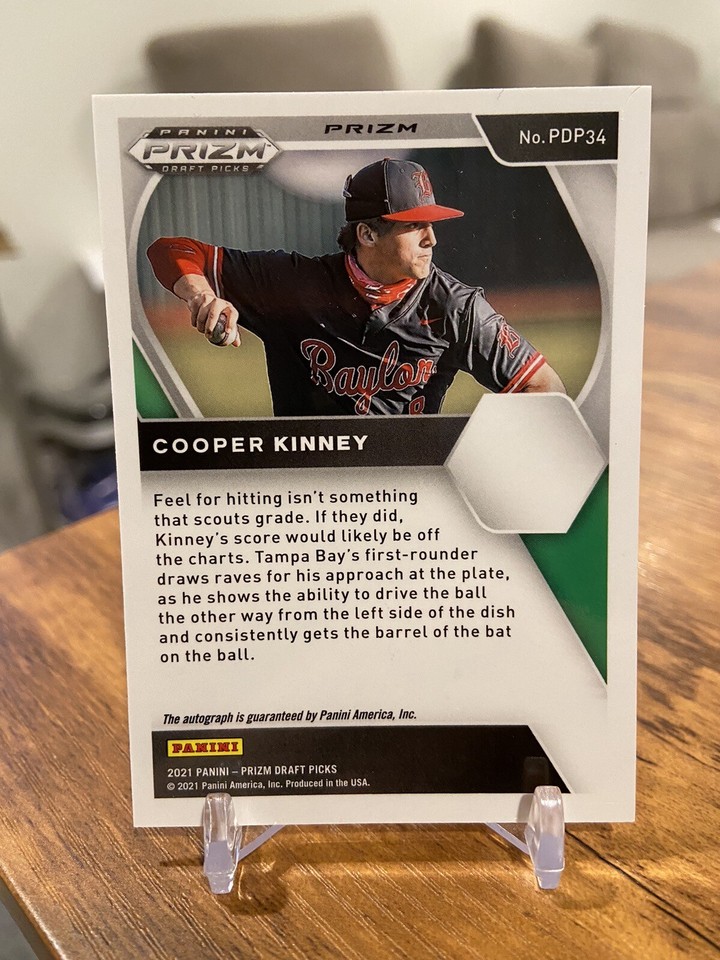 2021 Panini Prizm Draft Picks Cooper Kinney Electric Pink Rookie AUTO ...