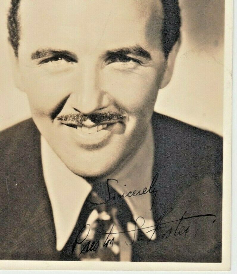 PRESTON FOSTER - AUTOGRAPHED VINTAGE PHOTO 8.5" x 6.5" | eBay