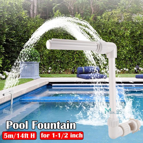 Swimming Pool Waterfall Fountain In ground Above Ground Pool Water ...