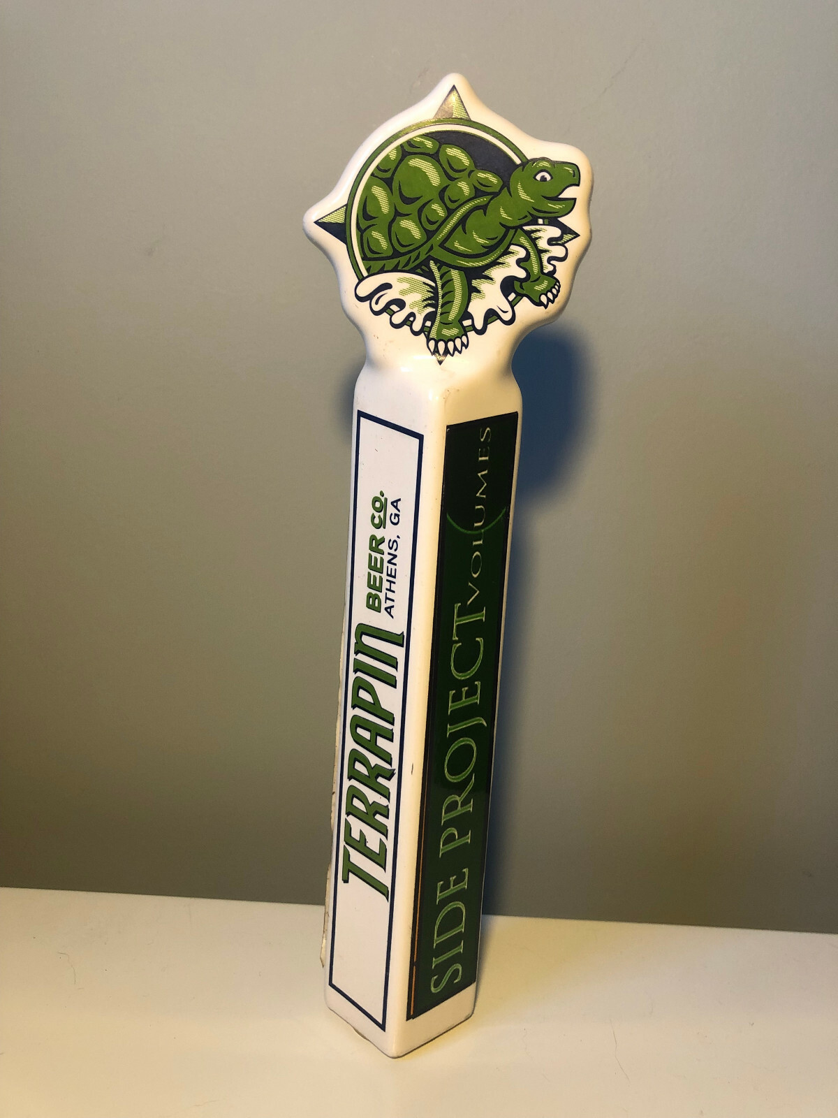 Terrapin Ceramic Beer Tap Handle / Side Project Sticker | eBay