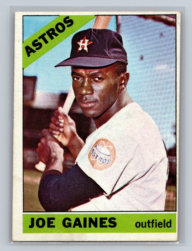 1966 Topps Joe Gaines Houston Astros Card #122 | eBay