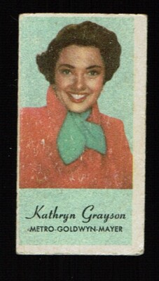 1954 Engrav-o-tints Peerless Scales Movie Star Color Kathryn Grayson | eBay