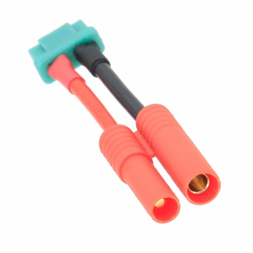 HXT 4mm Male to MPX Multiplex Female cable 14AWG 5CM wire For RC | eBay