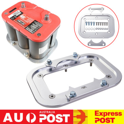 Billet Aluminum Optima Battery Relocation Tray Hold Down Mount For 34/ ...