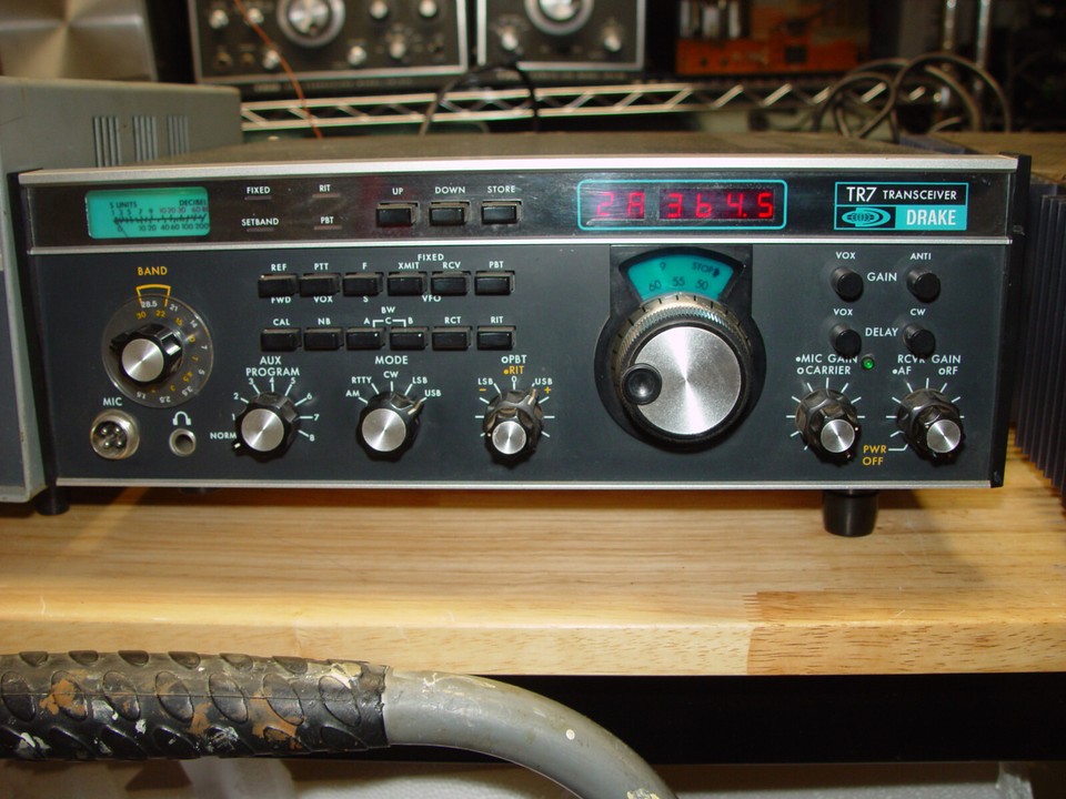 Drake TR-7 HF Transceiver Works 100w out W/ PS7 Power Supply | eBay
