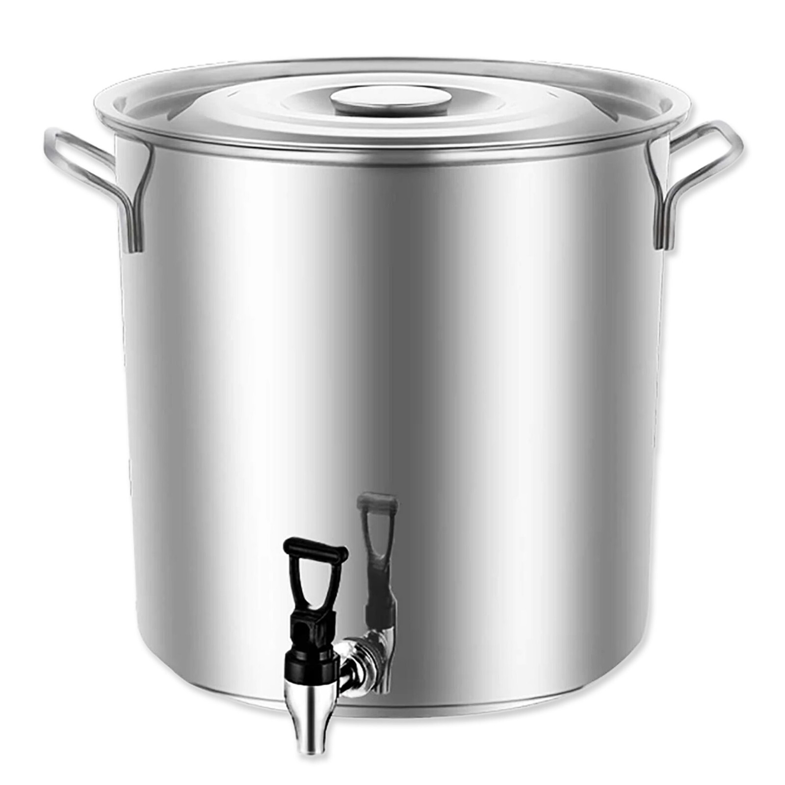 PROPANE GAS WATER BOILER PAN TAP 20 LITRE STOCKPOT PLUS SINGLE LPG ...