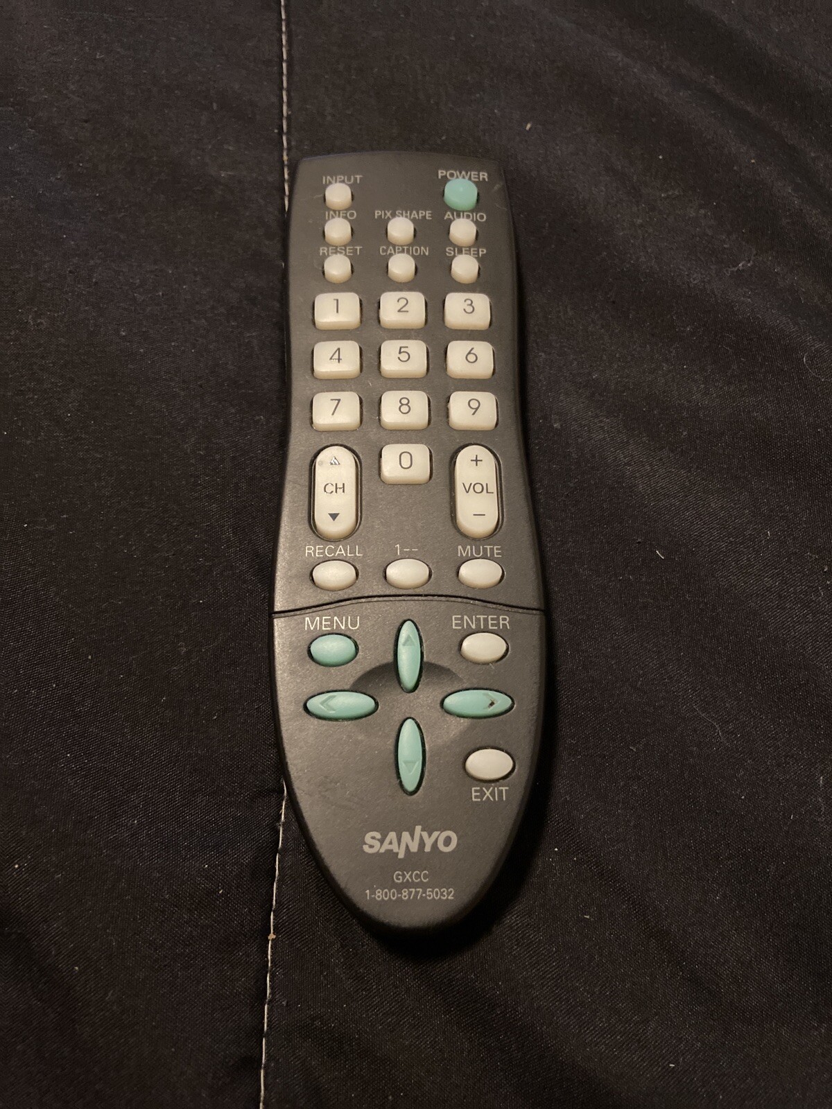 SANYO GXFA Remote Control GXCC DP42D23 , DP32642 , DP46812 , DP39842 ...