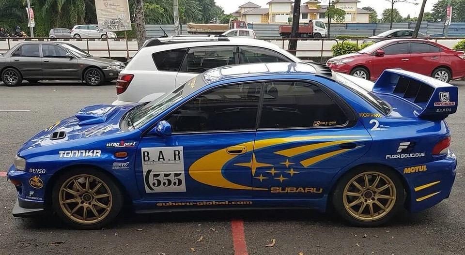 FIT FOR GC8 4 DOORS SEDAN B.A.R WIDE BODY WIDEBODY KIT | eBay