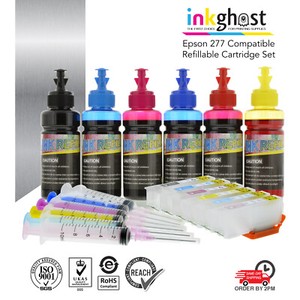 Inkghost Refillable 277XL Ink Cartridge alternative for Epson Photo ...
