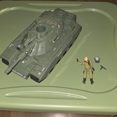Gi Joe MOBAT Steeler V1 ARAH VTG Tank Complete Vehicle/1983 Driver lot ...