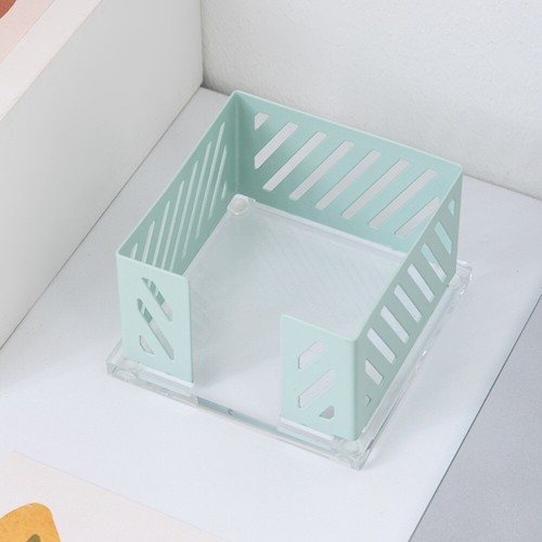 Sticky Memo For Supplies Post Home Cube Dispenser Note Holder ...