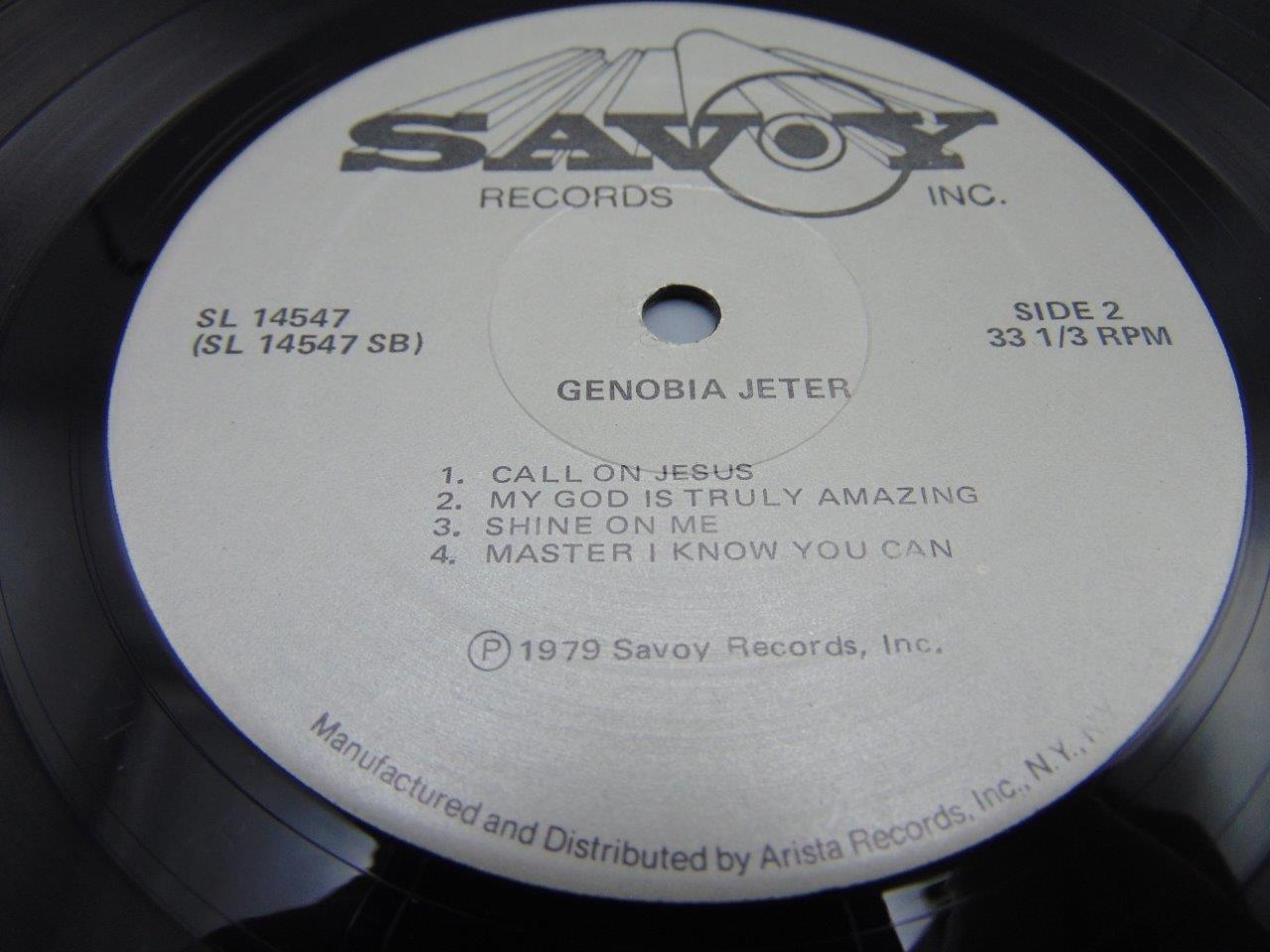 The Incredible Genobia Jeter Heaven LP SL-14547 Savoy Records | eBay