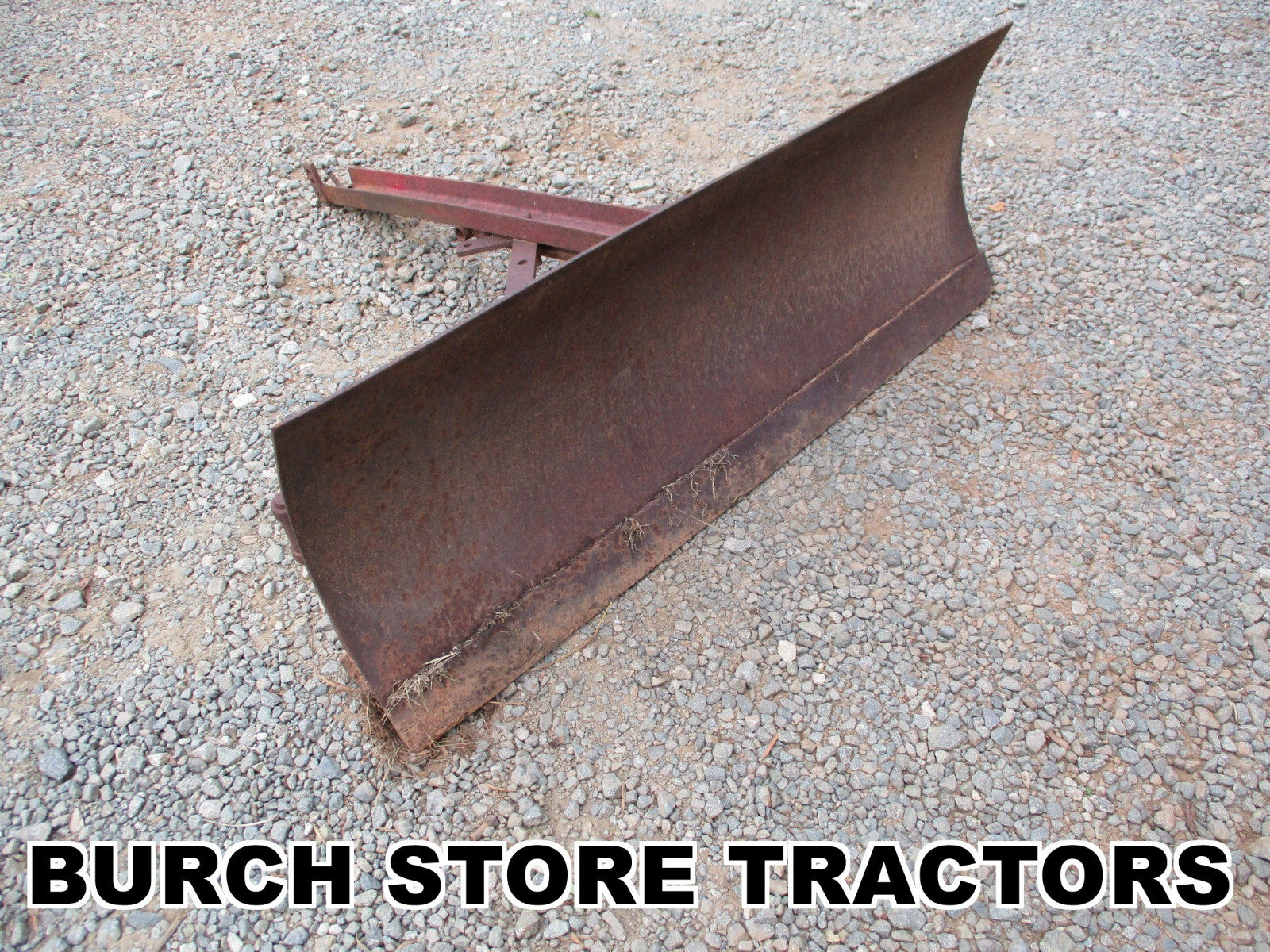 4 Foot Wide Front Push / Leveling Blade for Lawn Tractor or Lawn Mower ...