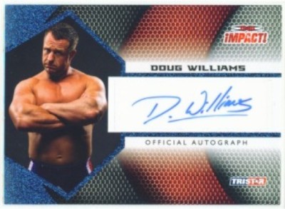 DOUG WILLIAMS "AUTOGRAPH CARD #19/25" TNA IMPACT 2009 | eBay