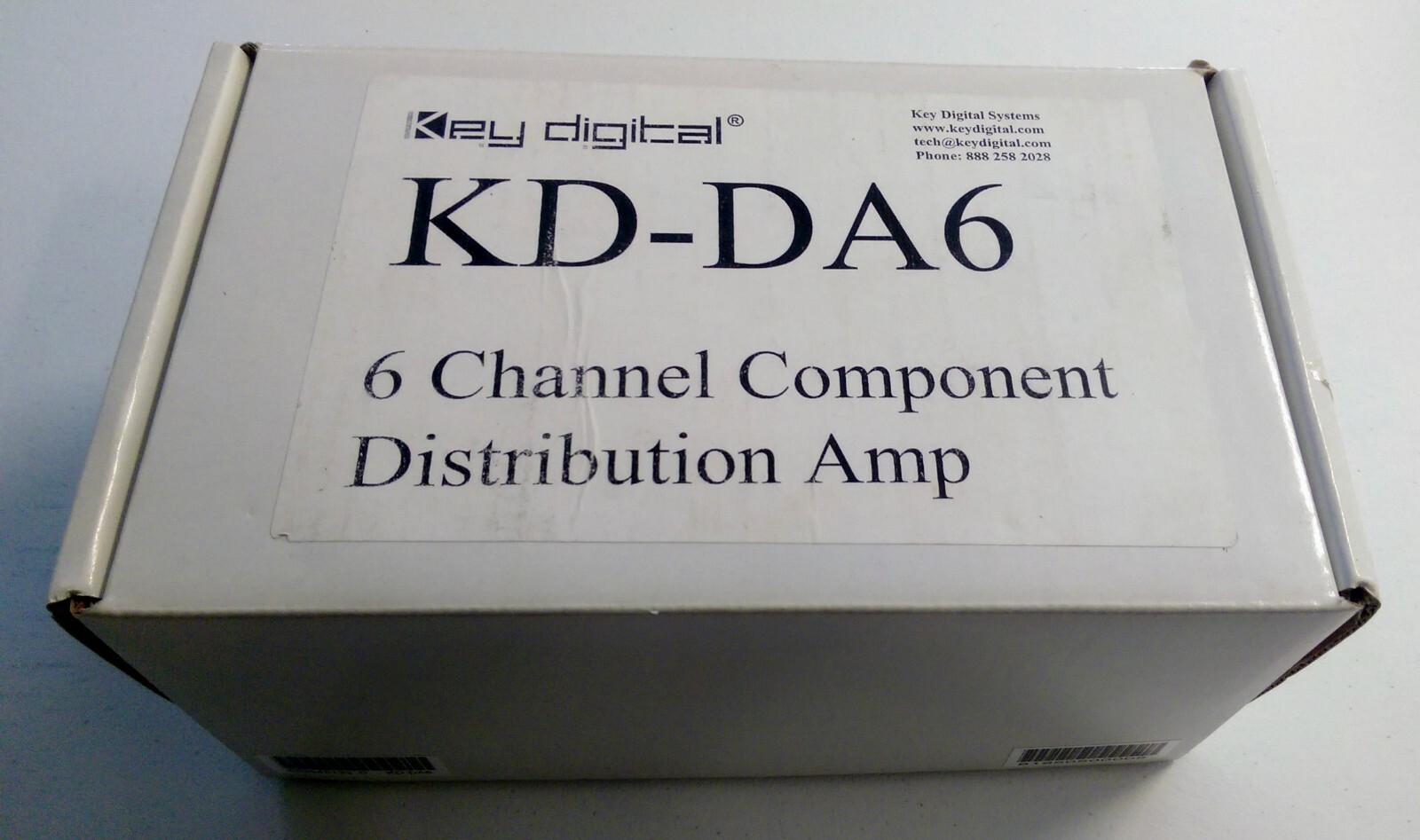Key Digital Kd-da6 HD View6 6 Channel Distribution Amplifier for sale ...
