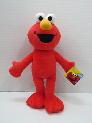 Just Play Sesame Street Friends 17" Elmo Sustainable Plush Stuffed ...