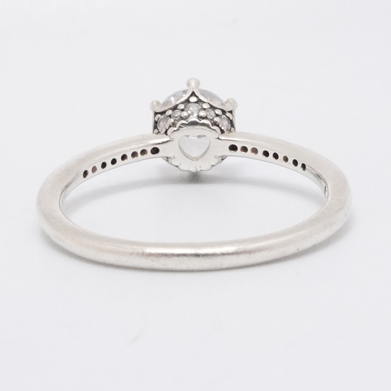 Pandora Sterling Silver Clear Sparkling Crown Solitai… - Gem