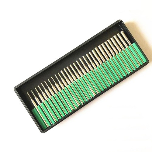 2mm 3mm Diamond Drill Bit Set Gem Stones Lapidary tool For Dremel Drill ...