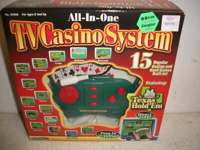 TECHNO Source All in One TV Casino System Plug in Play 15 Games | eBay