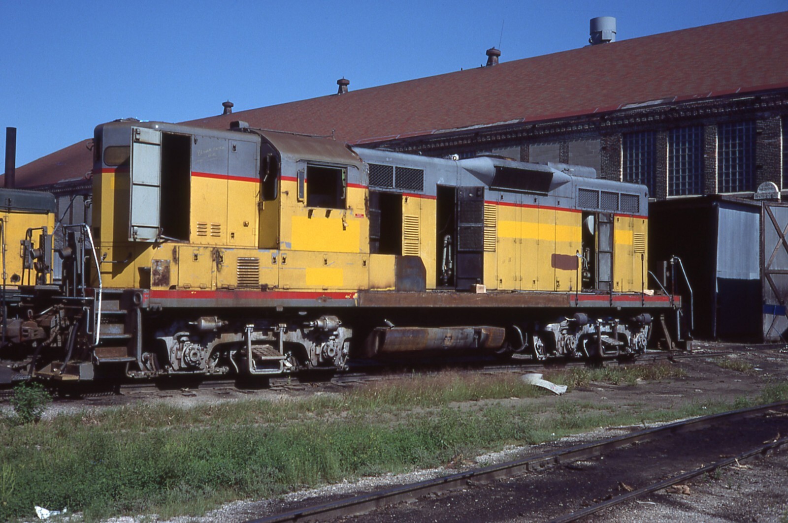 Original Slide UP Union Pacific Retired GP9 #235 - Oelwein IA 1977 Sold ...