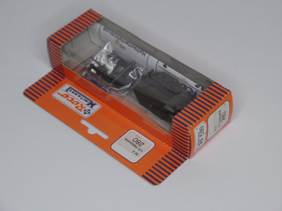 Roco MiniTanks 1:87 Scale M3 US Halbkette 280 US WWII Half Track Standard | eBay
