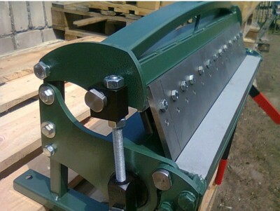 New sheet metal bender 615mm / 1mm, box&pan bender, sheet metal folder ...