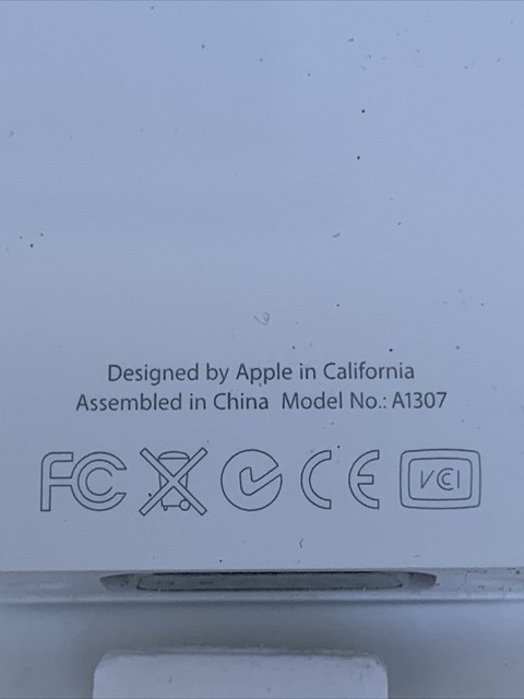 Genuine Apple Mini Display Port to VGA Adapter A1307 for sale online | eBay