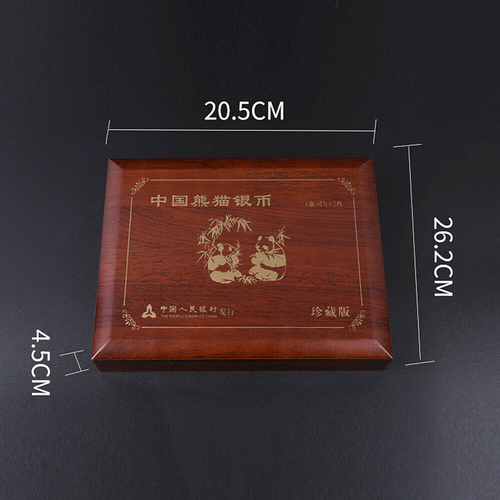 Exquisite Retro Panda Silver Coin Storage Box Coin Storage Box ...