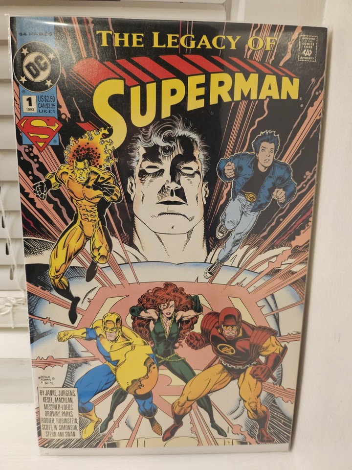 Superman: The Legacy of Superman #1 (DC Comics March 1993) | eBay