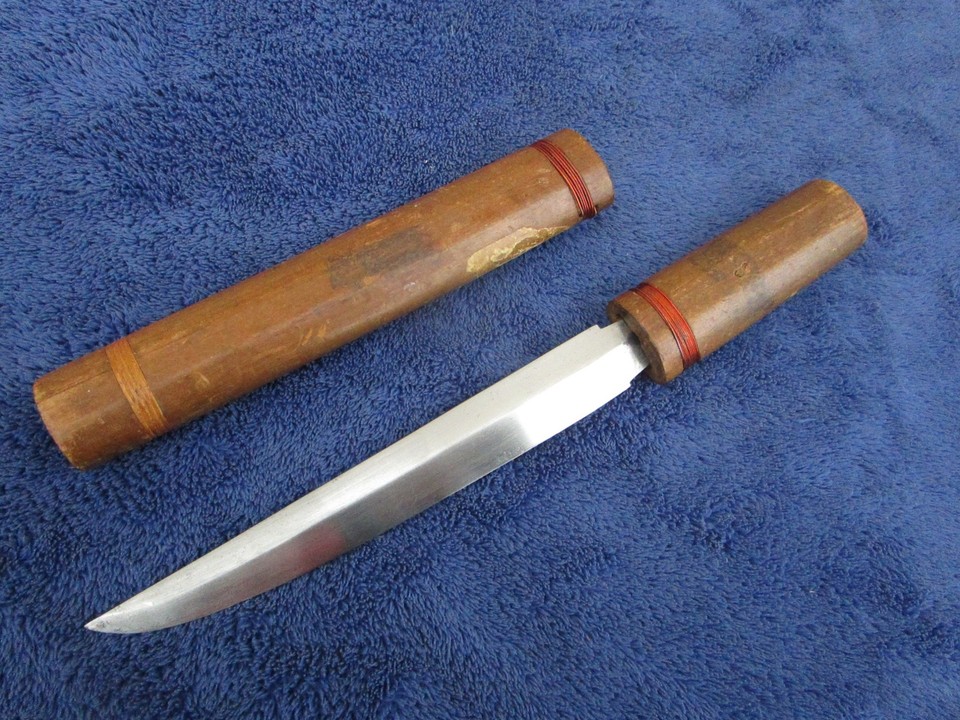 ORIGINAL VINTAGE WW2 JAPAN TANTO KNIFE KAMIKAZE PILOT`S STYLE DAGGER ...