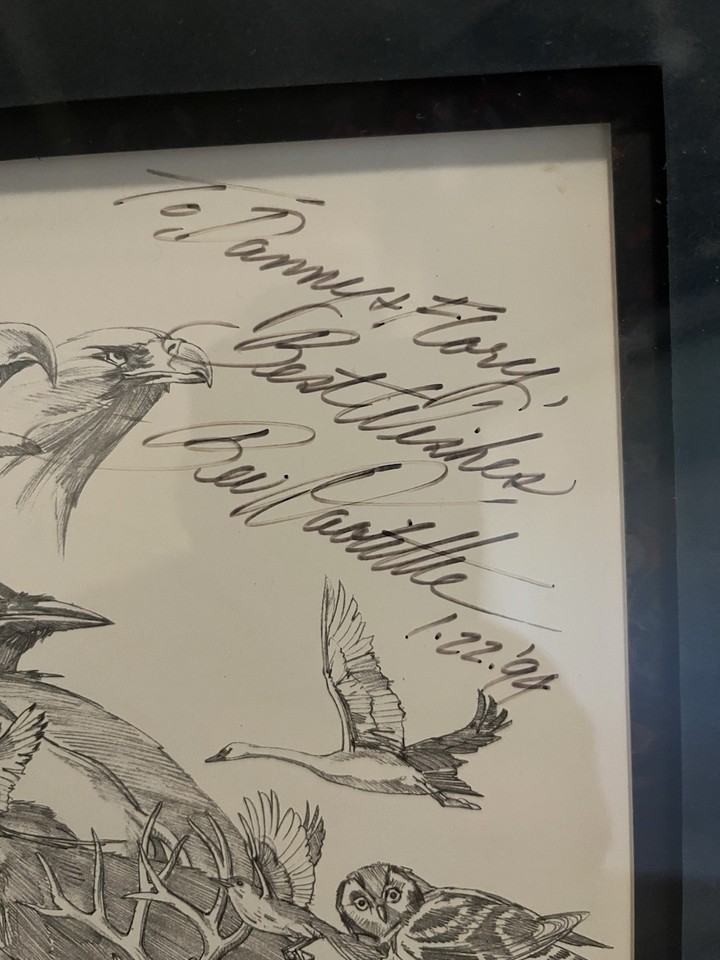 Bev Doolittle, Very Rare Pencil Sketch. The Key For Prayer For The Wild ...