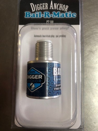 Digger PT-500 Bail-R-Matic: Pt-500-[ For boats with 3/4" hole Screw in ...