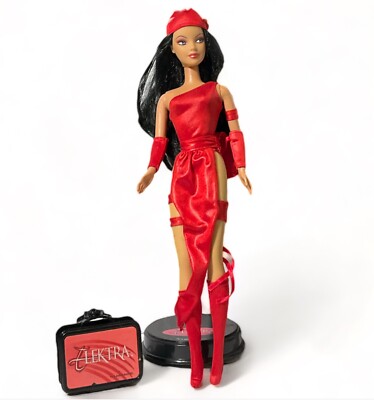 Barbie ELEKTRA Mattel Doll 2005 Marvel Comics Superhero Electra | eBay
