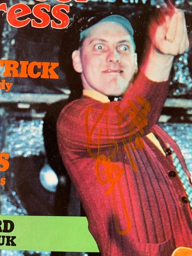 Rick Nielsen - Cheap Trick - 2 Autographs - Trouser Press Mag 1978 | eBay