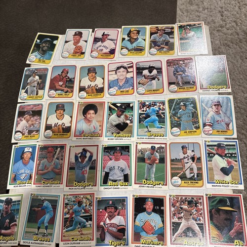 32 Card Lot Of 1981 Baseball Cards All Mint | eBay