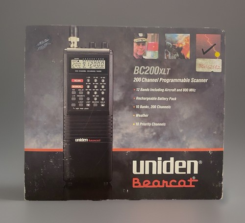 Uniden Bearcat BC200XLT Scanner 200 Channels 12 Bands 800MHz | eBay