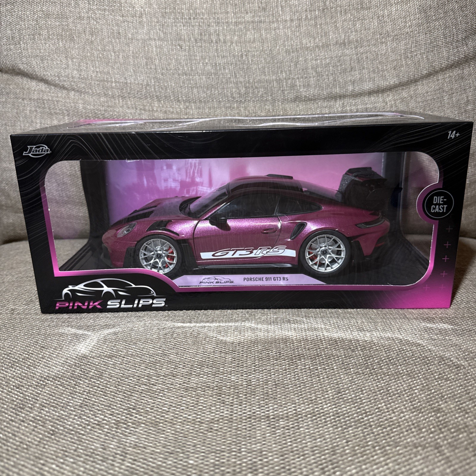 2025 Jada Toys Pink Slips Porsche 911 GT3 RS Purple 1 18 & Mint | eBay