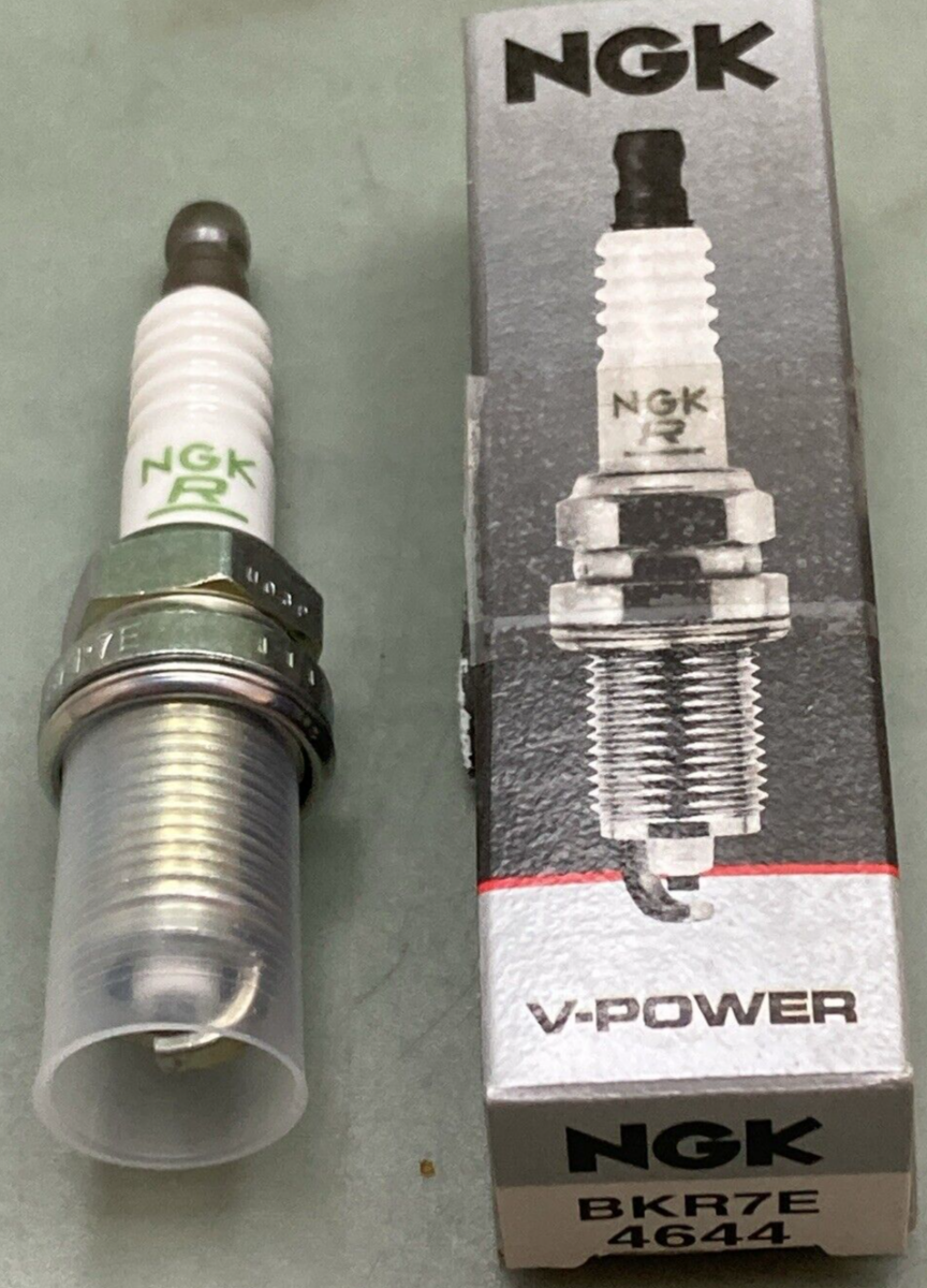 QTY 3 NEW GENUINE NGK 4644 BKR7E V-Power Spark Plug AUTO POWERSPORTS | eBay