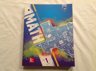 Texas TEKS Math Course 1 Volume 2 workbook w/ answers by McGraw-Hill | eBay