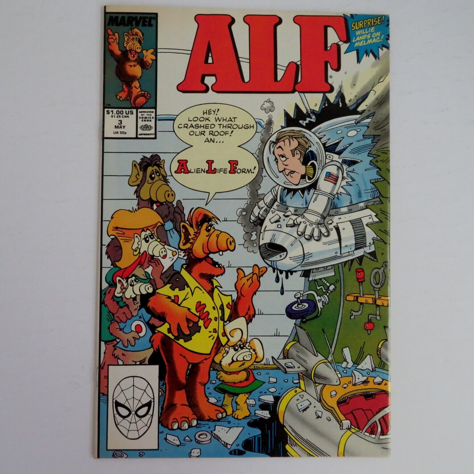 Alf 3 (1988) TV Sitcom Alien Life Form Marvel A1 | eBay