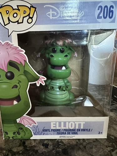 Funko Pop Elliot #206 Disney Pete's Dragon 6inch Vaulted Vinyl Figure W ...