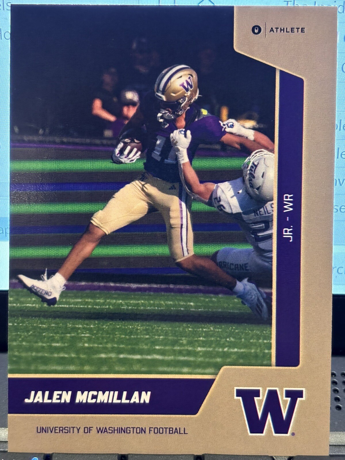 JALEN MCMILLAN - 2023 Washington Husky Trading Card - PARALLEL Series ...