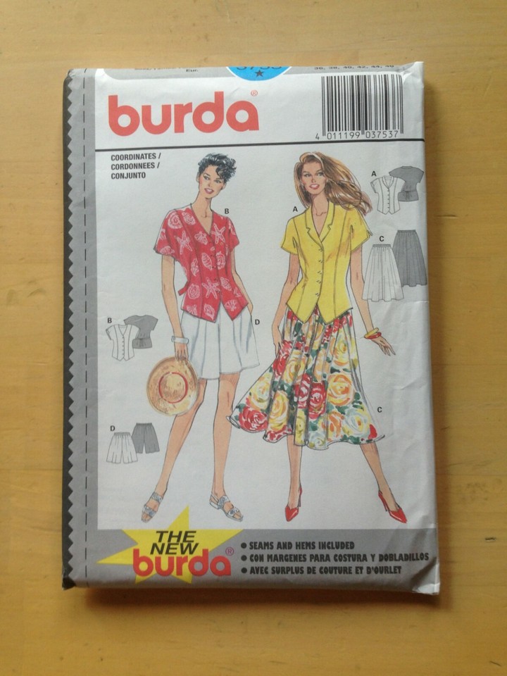 Burda Sewing Pattern, 3000-3900, Uncut, Choose Your Style | eBay